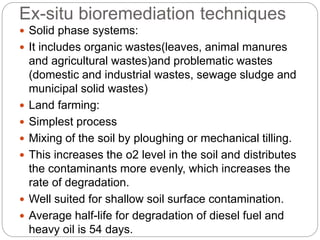 Bioremediation | PPTX