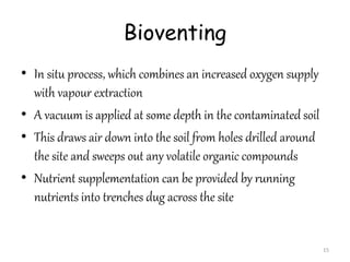 Bioremediation | PPTX