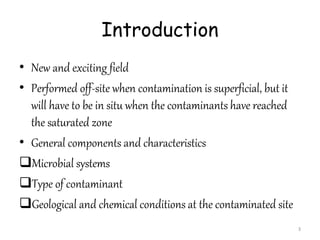 Bioremediation | PPTX