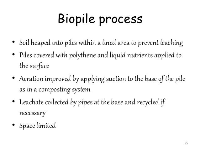 Bioremediation