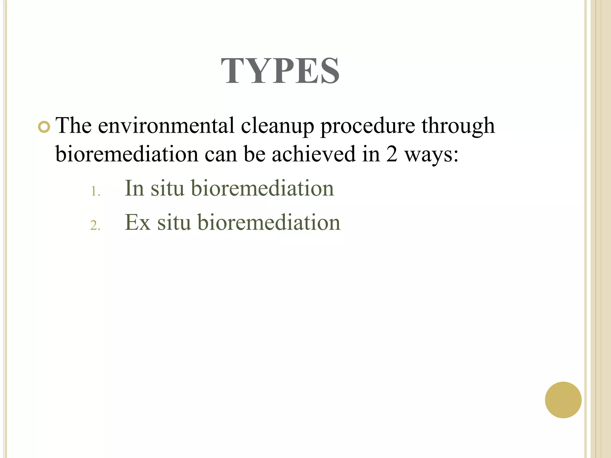 Bioremediation | PPTX