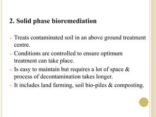 Bioremediation | PPTX