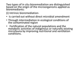 Bioremediation | PPTX