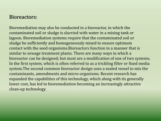 Bioremediation. | PPTX