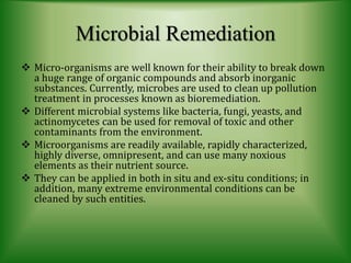 Bioremediation. | PPTX