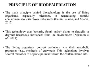 bioremediation and biosurfactant of microbes | PPT