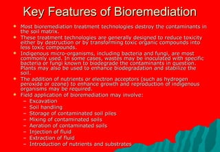 Bioremediation clean environment | PPT