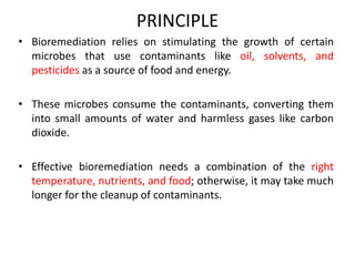 Bioremediation introduction | PPTX
