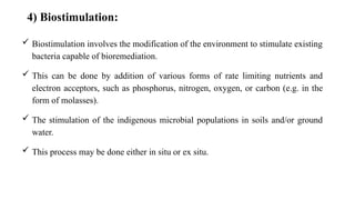 Bioremediation and Biodegradation . | PPTX