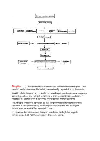 bioremediation, types, diagram, flowchart, Graduation levelnew.docx