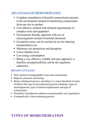 bioremediation, types, diagram, flowchart, Graduation levelnew.docx