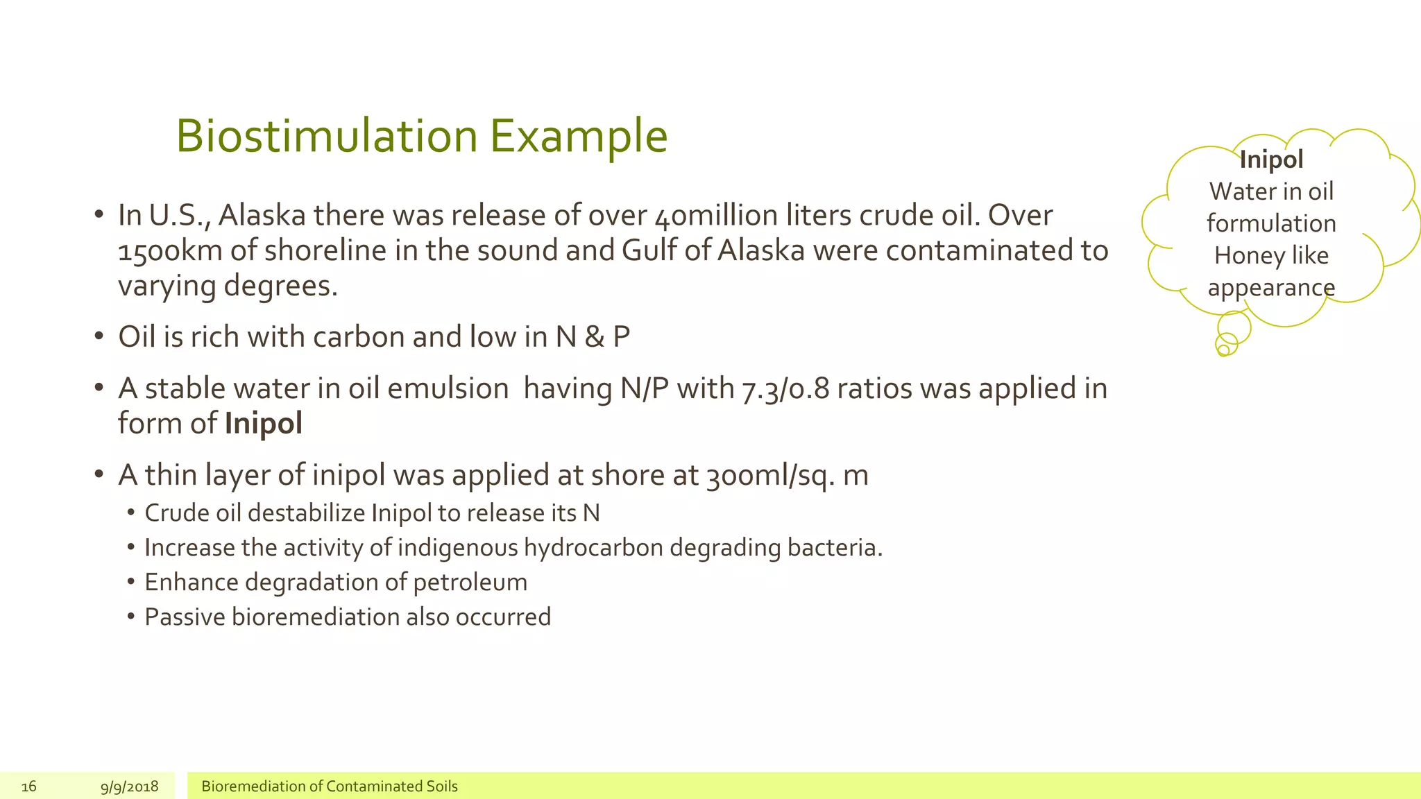 Bioremediation of contaminated soils | PPTX