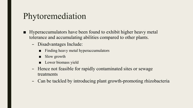 Bioremediation of Heavy Metals from Soil and Aquatic Environment: An Overview of Principles and ...