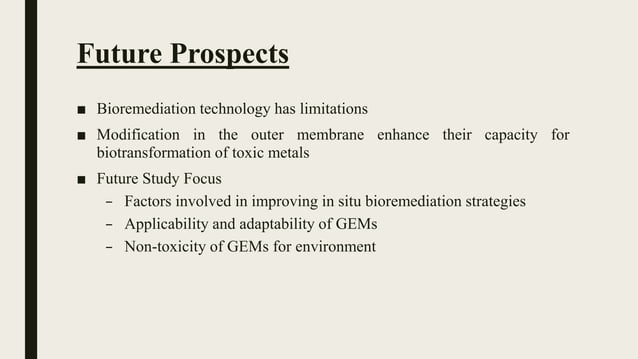 Bioremediation of Heavy Metals from Soil and Aquatic Environment: An Overview of Principles and ...