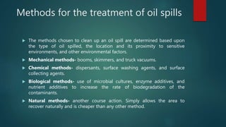 Bioremediation of oil spills | PPTX