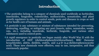 Bioremediation of pesticides | PPTX