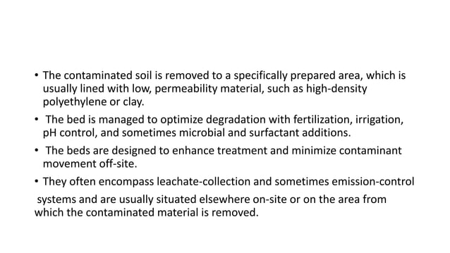 Bioremediation of soil contaminated polycyclic aromatic hydrocarbon | PPTX | Gardening | Home ...