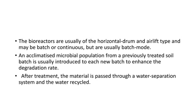 Bioremediation of soil contaminated polycyclic aromatic hydrocarbon | PPTX | Gardening | Home ...