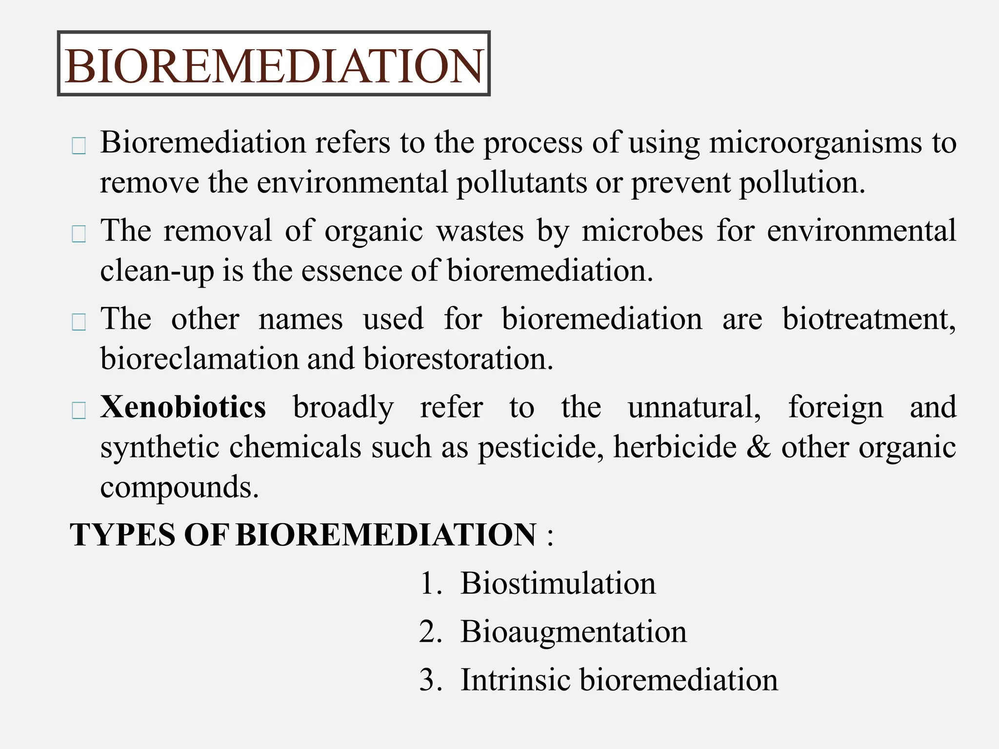 bioremediation_microbial remediationppt.pptx | Indoor Environmental Quality | Home & Garden