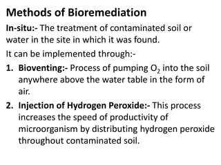 Bioremediation | PPTX