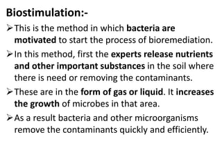 Bioremediation | PPTX