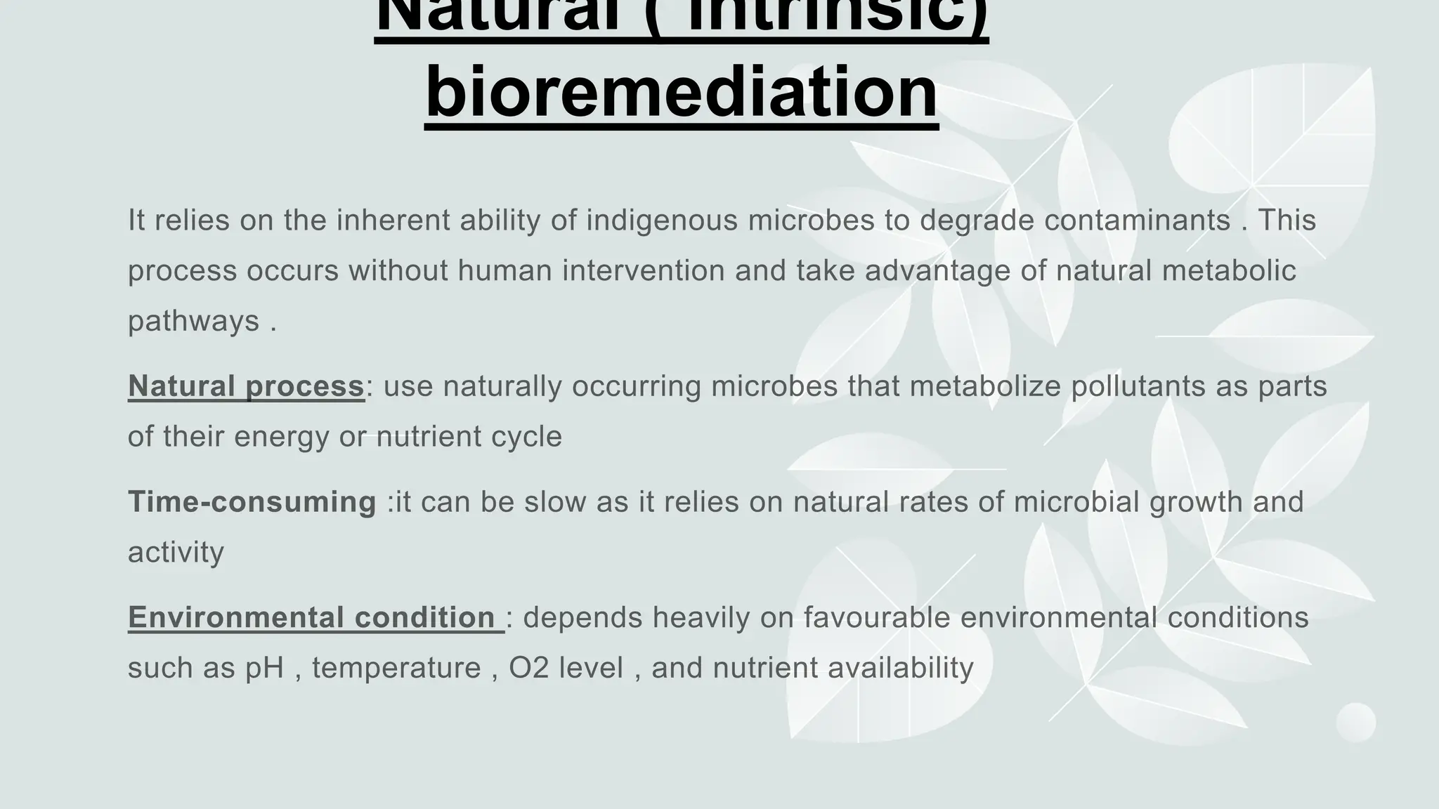 Bioremediation , process and its types.pptx