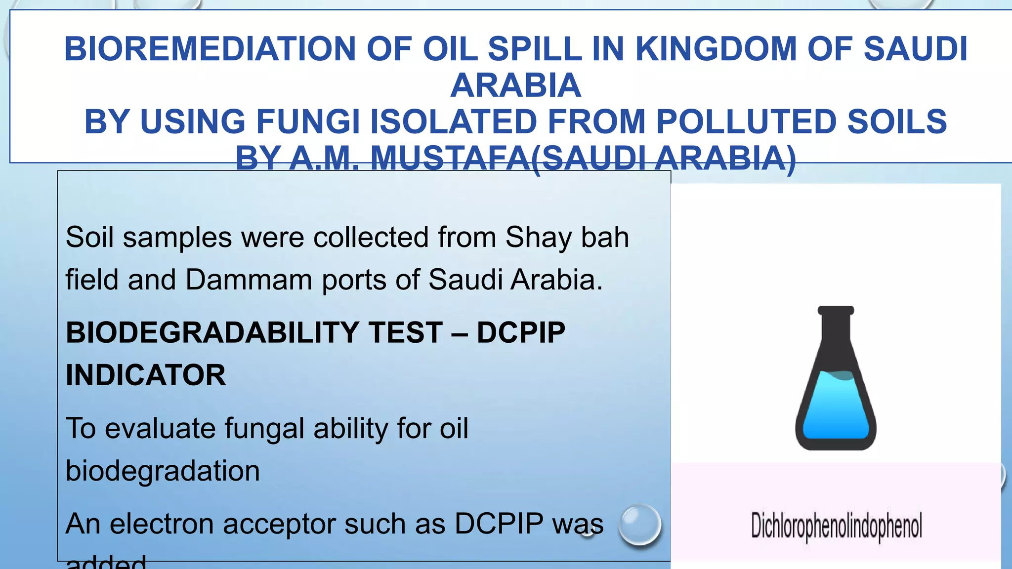 Bio remediation of Oil Spills | PPTX