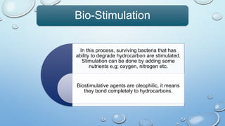 Bio remediation of Oil Spills | PPTX