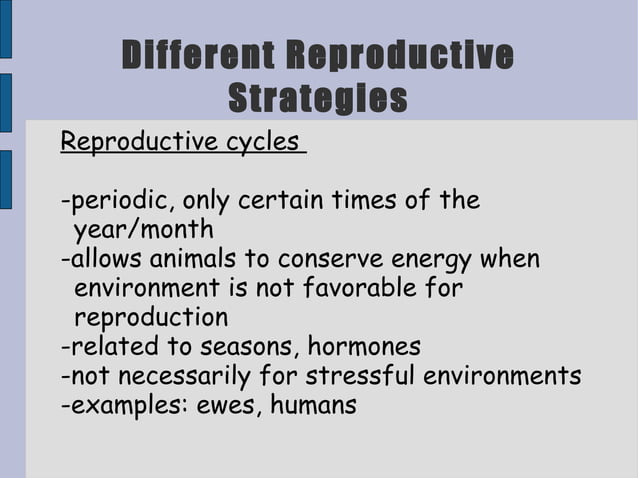 Non-Mammalian Reproduction | PPT