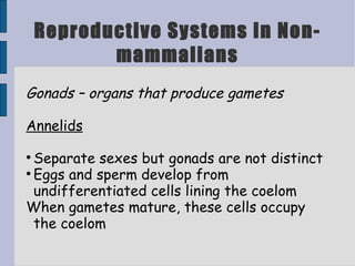 Non-Mammalian Reproduction | PPT