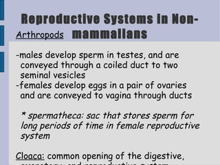 Non-Mammalian Reproduction | PPT