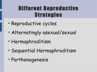 Non-Mammalian Reproduction | PPT