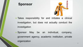 Bioresearch monitoring program | PPTX