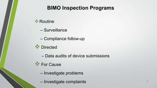 Bioresearch monitoring program | PPTX