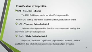 Bioresearch monitoring program | PPTX