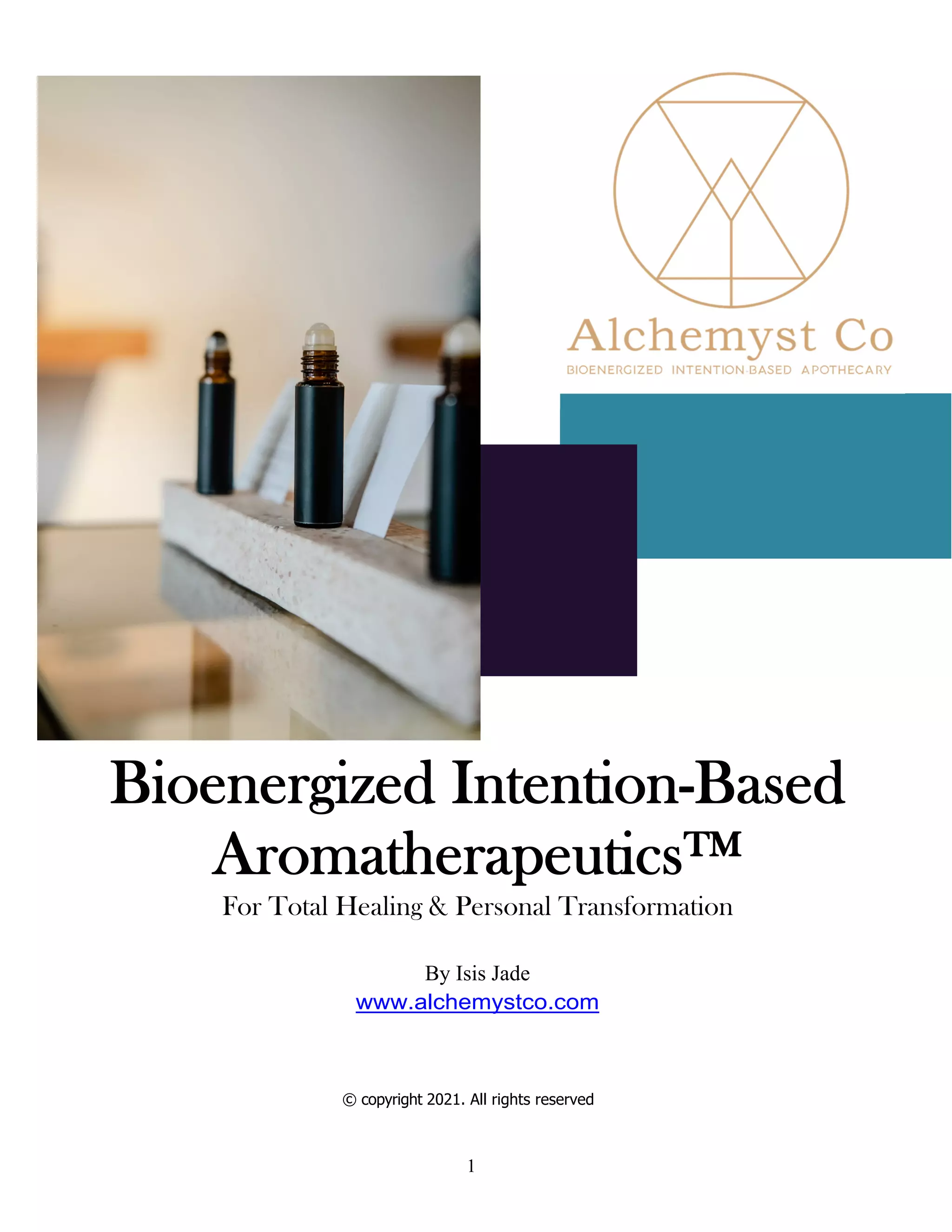 The Power of Bioresonance and Aromatherapeutics for Healing & Personal ...
