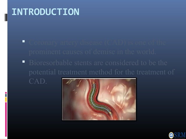 Bioresorbable stents in treatment of coronory heart disease | PPT