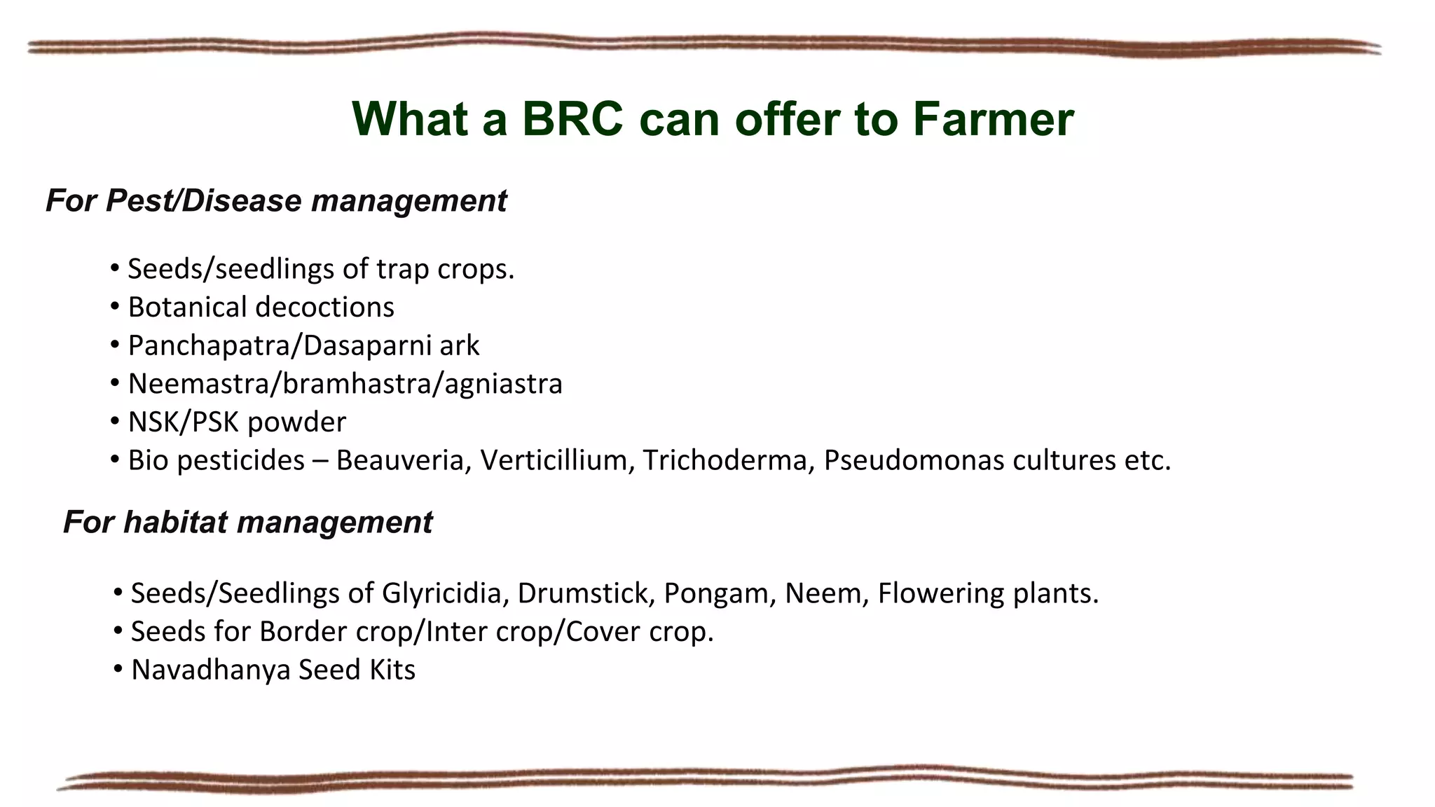 Bio Resource Centres | PPTX