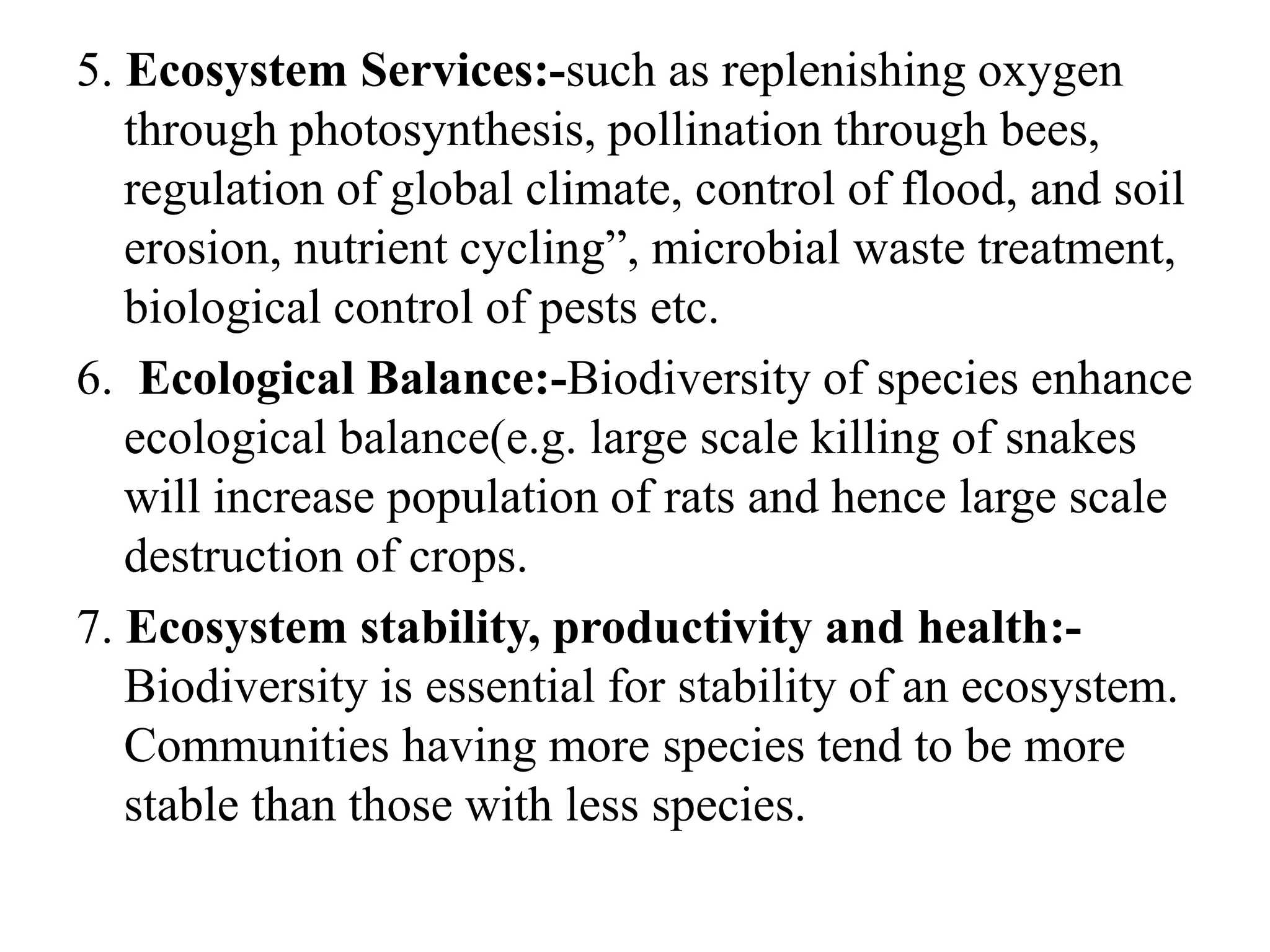 Bioresources and uses of biodiversity | PPTX