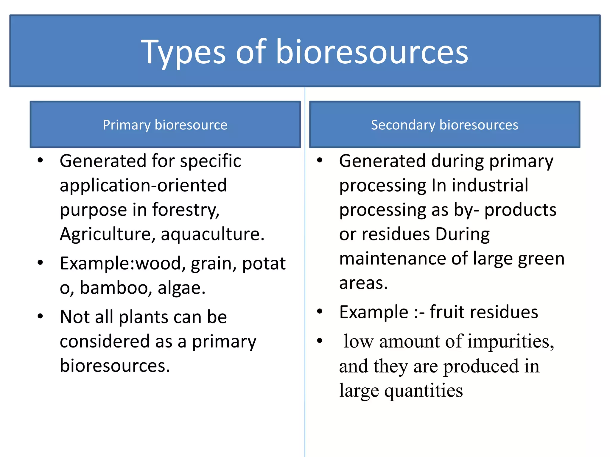 Bioresources and uses of biodiversity | PPTX