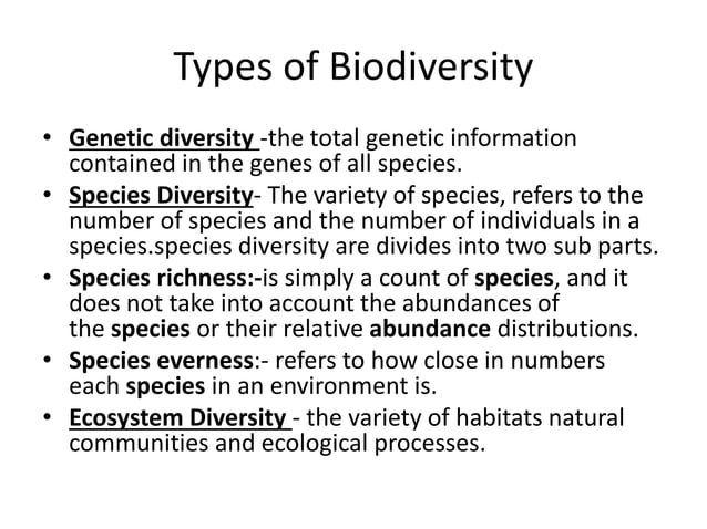 Bioresources and uses of biodiversity | PPTX | Biological Sciences ...