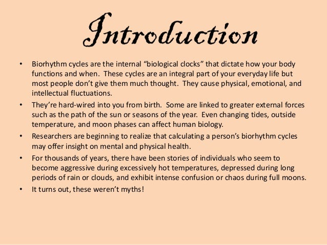 3 Advice to Protect Your Biological Clock | PPT