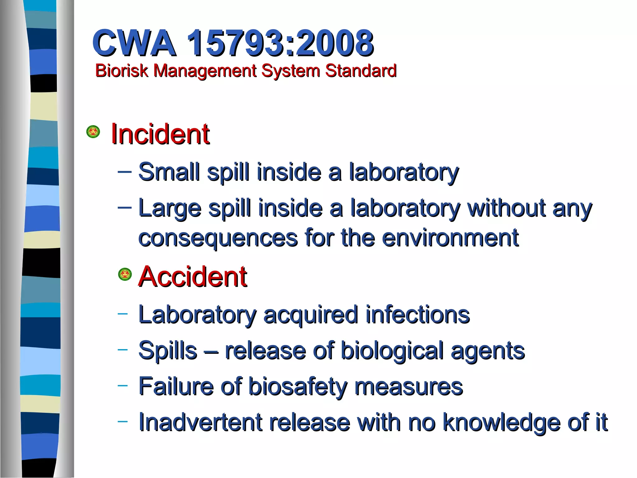 Basic Biorisk Management for BAI | PPT