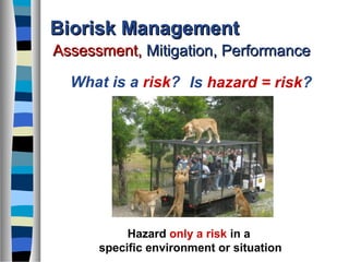 Basic Biorisk Management for BAI | PPT