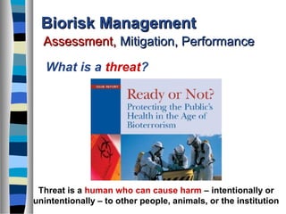 Basic Biorisk Management for BAI | PPT