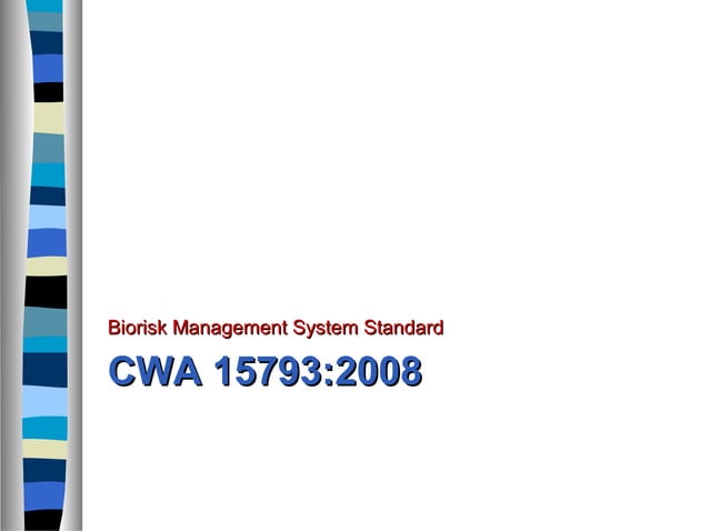 Basic Biorisk Management for BAI | PPT