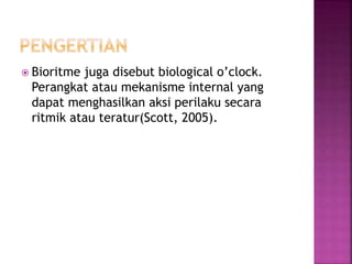 Bioritme | PPTX