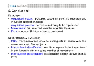 Building the NINAPRO Database: A Resource for the Biorobotics Community ...