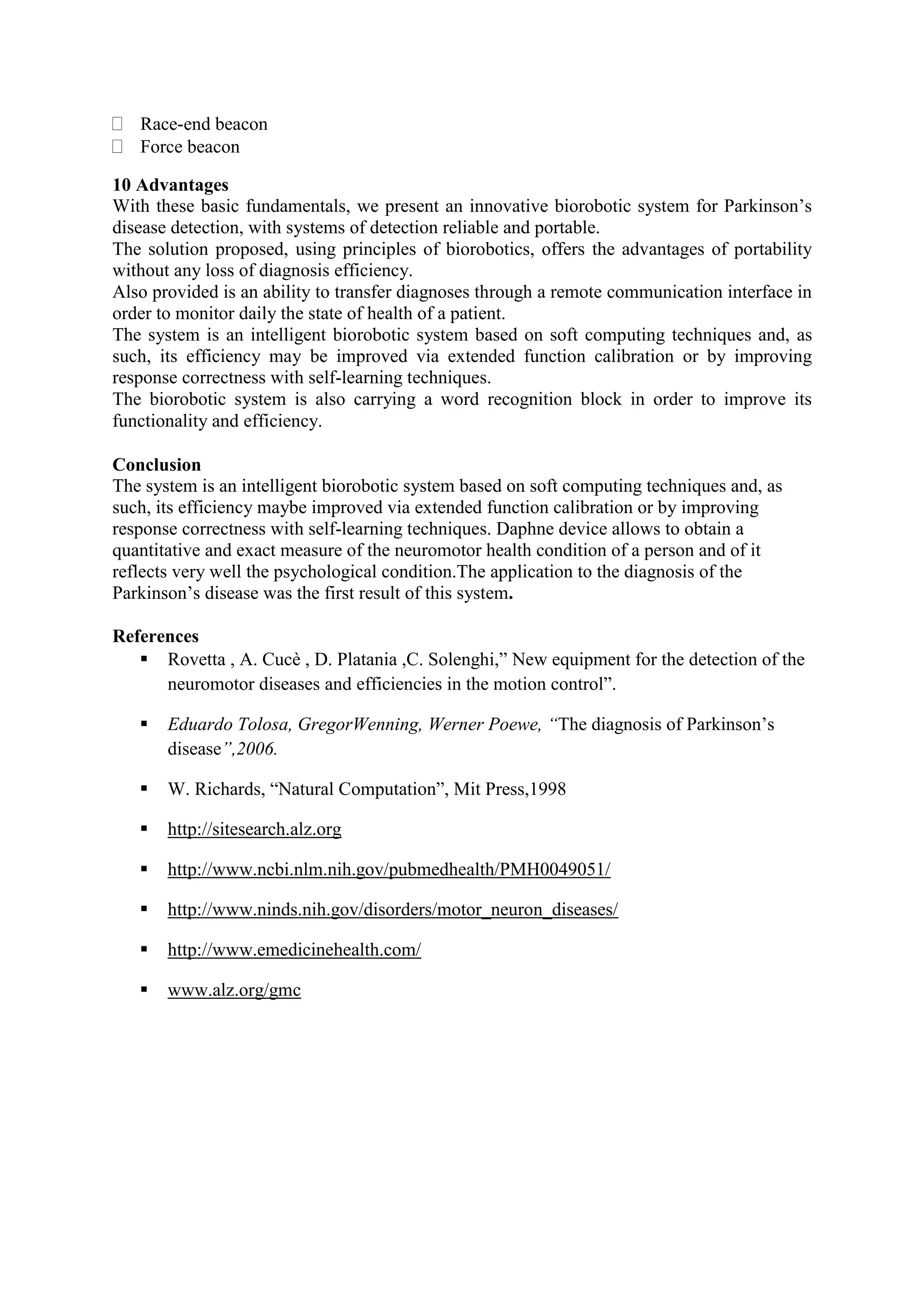 Biorobotics Abstract | PDF