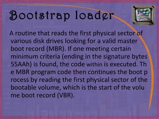 Bios | PPT | Operating Systems | Computer Software and Applications